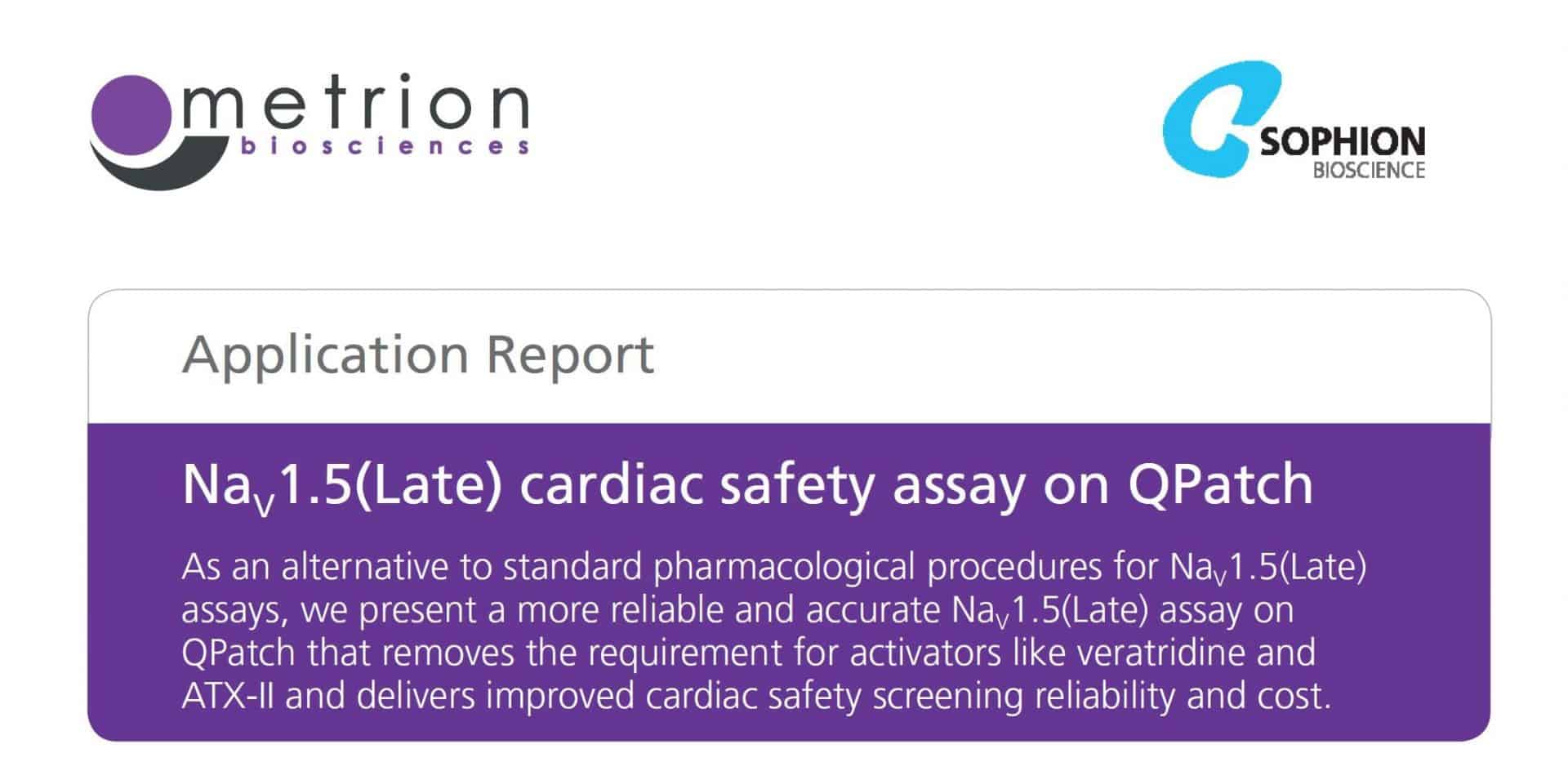 Nav1.5(Late) Cardiac Safety Assay On QPatch